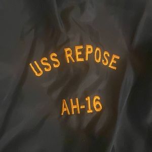 Vintage Vietnam War Uss Repose Ah-16 Hospital Ship Au… - Gem